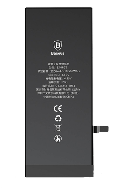 Аккумулятор Baseus для iPhone 6S УСИЛЕННАЯ – фото, отзывы ...