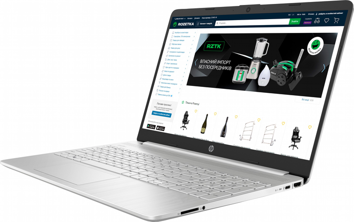 Ноутбук HP Laptop 15s-fq1094ur (22Q53EA) Silver – фото, отзывы ...