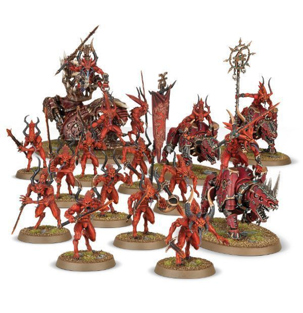 Настольная игра Games Workshop Вархаммер 40000: Стартовый набор Демоны ...