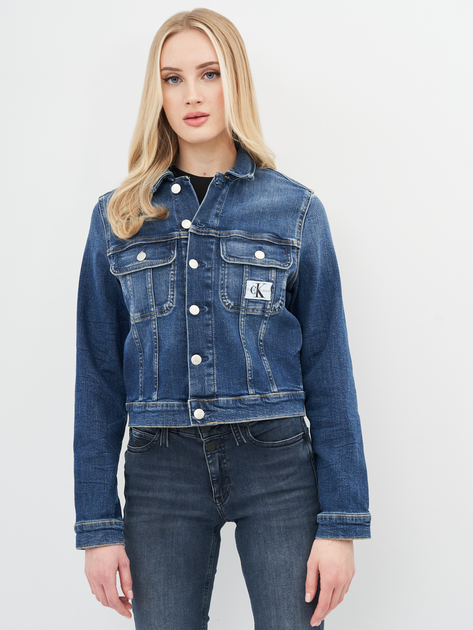 Джинсовая куртка Calvin Klein Jeans Cropped 90'S Denim Jacket ...