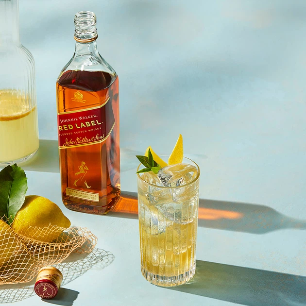 Віскі Johnnie Walker Red Label витримка 4 роки 1 л 40% (5000267013602 ...