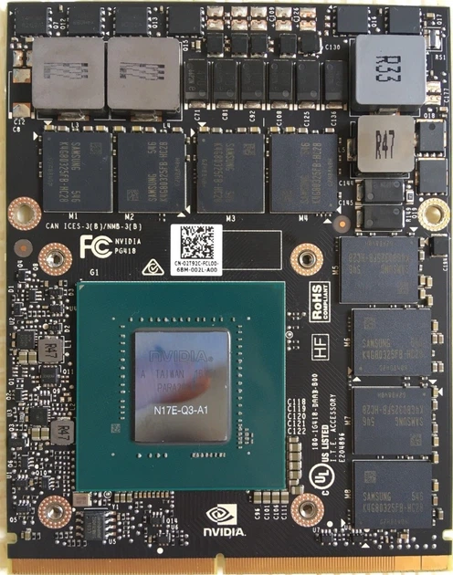 NVIDIA Quadro P4000 MXM 6 ГБ GDDR5 – фото, відгуки, характеристики в ...