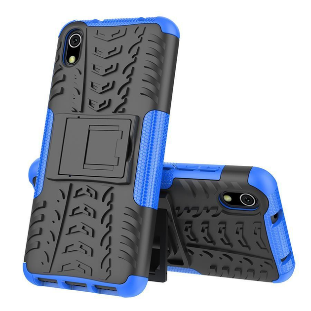Чехол Armor для Xiaomi Redmi 7A бронированный бампер Blue – фото ...