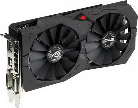 ASUS ATI RX 570 ROG-STRIX-RX570-O8G-GAMING AMD Radeon RX 570 PCI-E 8Gb ...