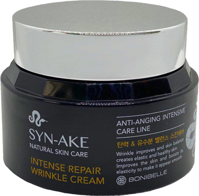 Крем для лица Bonibelle Змеиный Пептид Syn-Ake Intense Repair Wrinkle ...