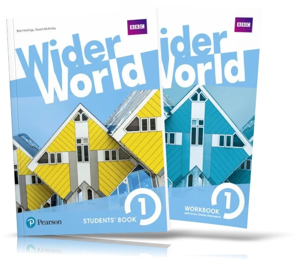 Книга Wider World 1, student's book + Workbook / Підручник + Зошит ...