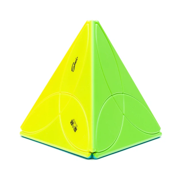 QiYi Clover Pyraminx stickerless | Пирамидка Клевер без наклеек – фото ...