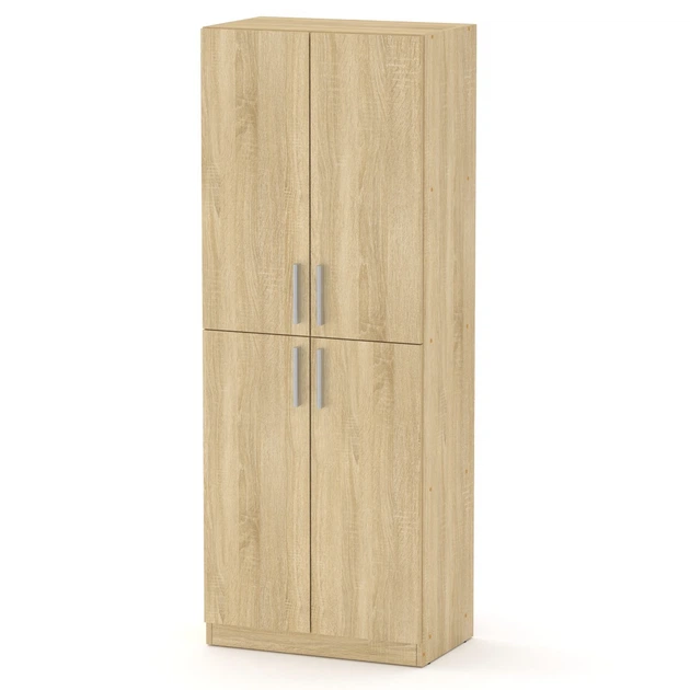 Шафа книжкова Компаніт КШ 12 Дуб сонома 32688543 купити онлайн на Rozetka