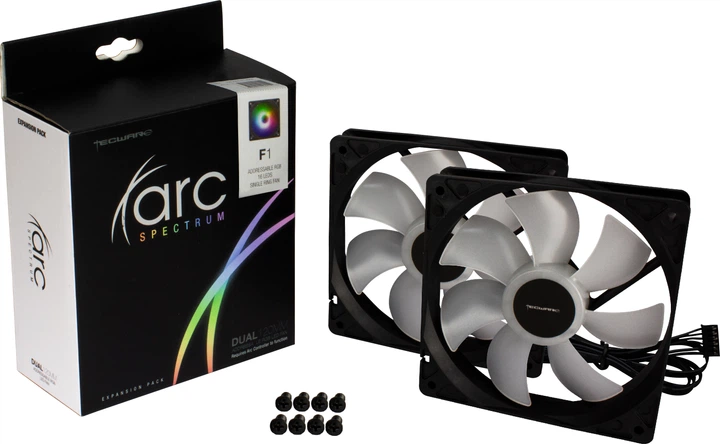 Вентилятор Tecware ARC Spectrum F1 Starter Kit (TW-ARC-F1-SK4) – фото ...