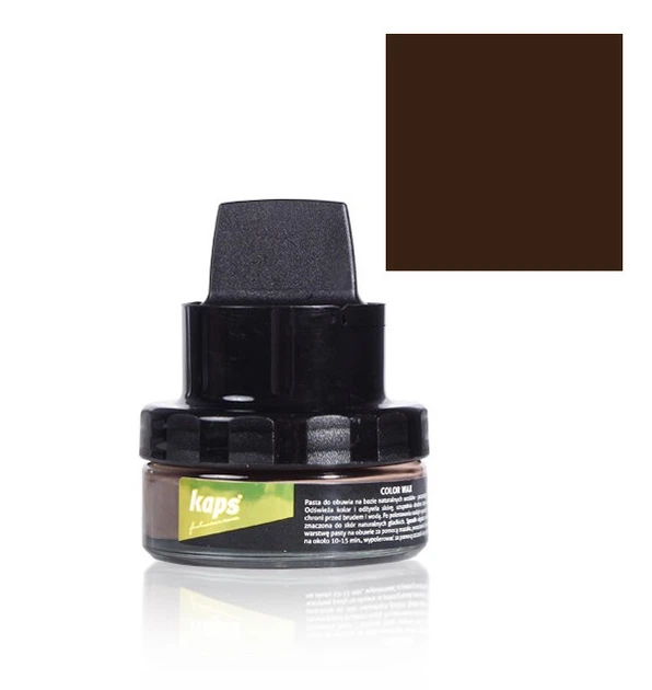 Паста для взуття Kaps Color Wax 50 ml Коричневий – Оригінальне взуття ...
