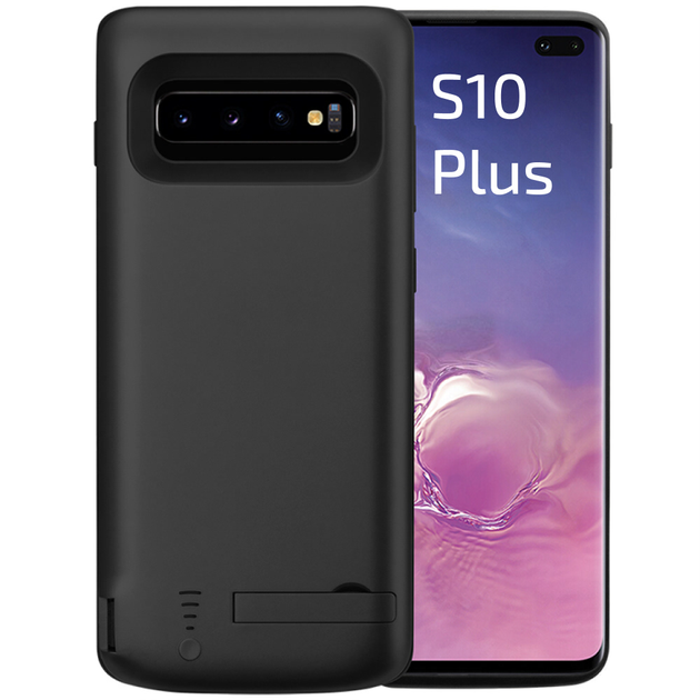 Чехол аккумулятор iBattery для Samsung S10 Plus black 6000 mAh – фото ...