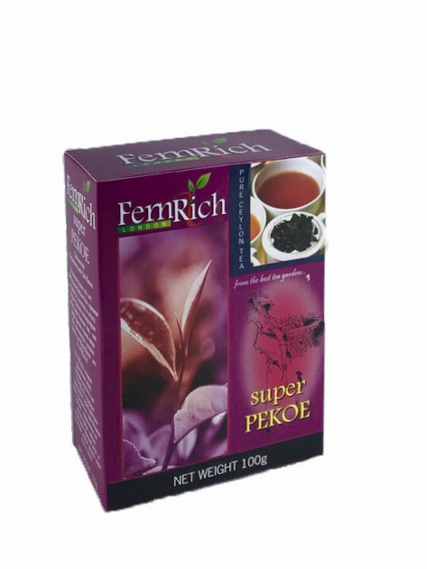 Чай Femrich Черный " Супер ПЕКОЕ " 100г от продавца: Last Cup – ROZETKA ...