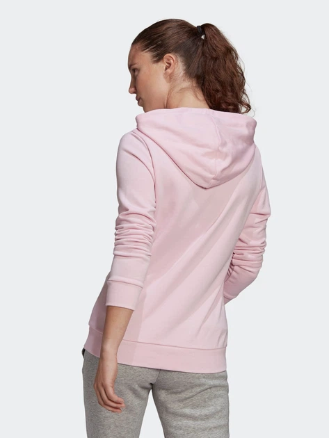 Худи женское Adidas W Bl Ft Hd GM5619 M Clpink/White (4064044737700 ...