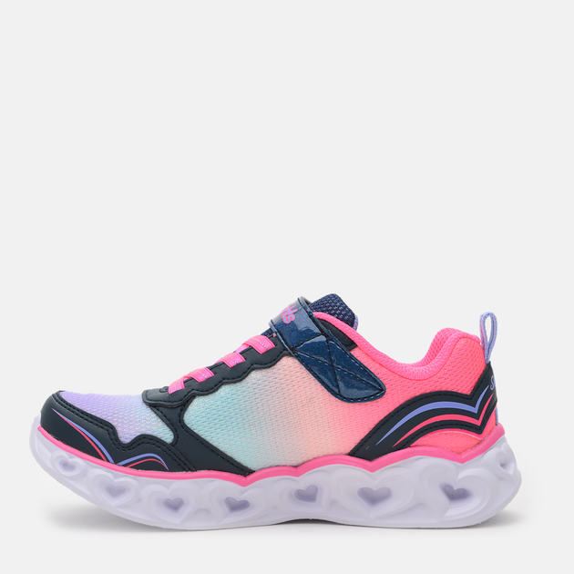 Кроссовки детские светящиеся Skechers 20294L NVMT 30 Разноцветные ...