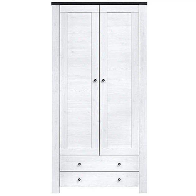 Шафа платтяна Антверпен II (2D2S) (BRW (Black Red White)) Ясен сніговий 261723_1 – купити онлайн ...