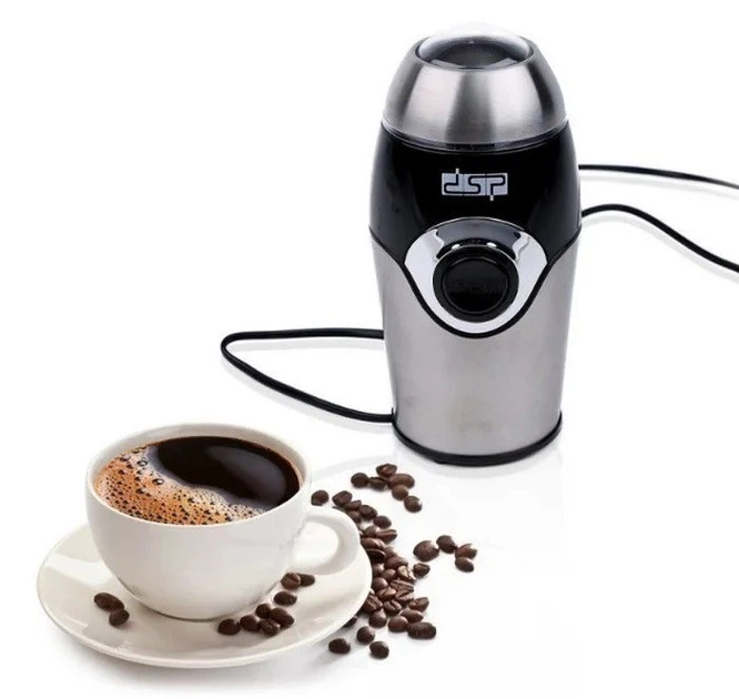 Кухонная кофемолка бытовая DSP Model KA3001 200 Вт Серебристый – фото, отзывы, характеристики в ...