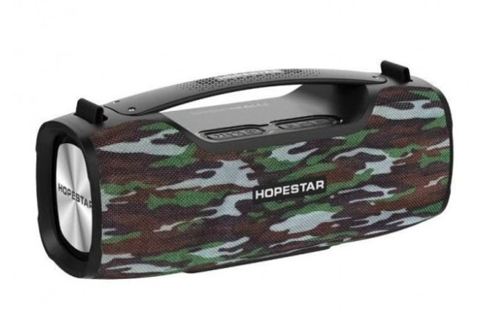 Портативная колонка Bluetooth HOPESTAR A6 PRO+микрофон+Equalizer camo ...