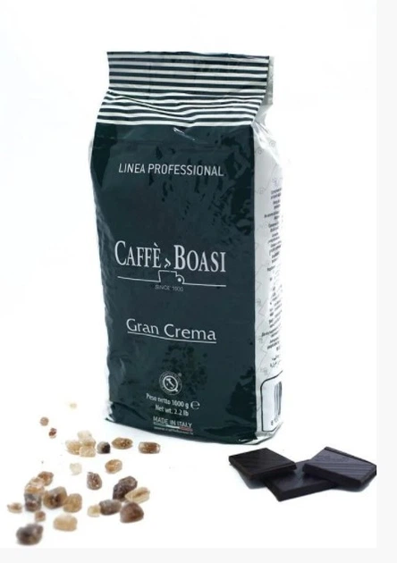 Купить Кафе в зернах Caffe Boasi Bar Gran Crema 1кг – ROZETKA. Выгодная ...