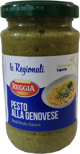 Соус песто ReggiA Pesto alla Genovese Дженовезе 190 г (8008857031965 ...