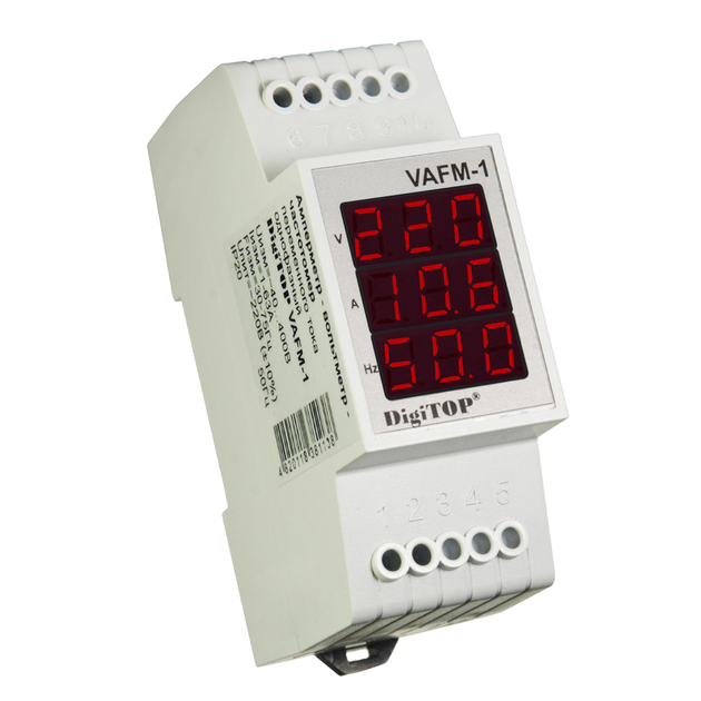 Амперметр-вольтметр-частотомер DigiTOP VAFM-1 – фото, отзывы, характеристики в интернет-магазине ...