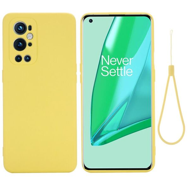 Защитный чехол Deexe Silicone Case для OnePlus 9 Pro - Yellow – фото ...