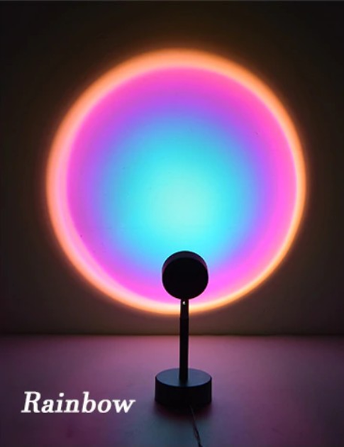 Лампа Sunset Lamp проекционный светильник заката лампа-ночник ...