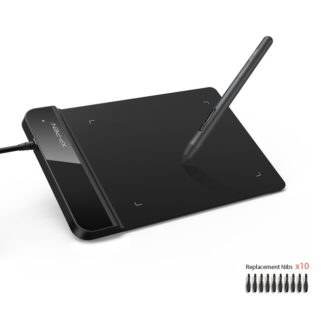 Графический планшет XP-Pen Star G430S Черный – фото, отзывы ...