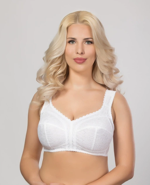 Бюстгальтер без косточек с широкой бретелью ELITA 215 Белый 85G – Брендовая одежда | ROZETKA