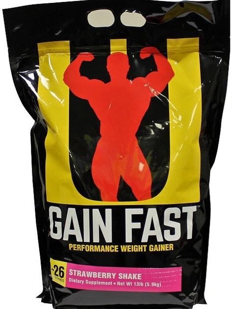 Гейнер Universal Nutrition Gain Fast 3100 5.9 кг Chocolate ...