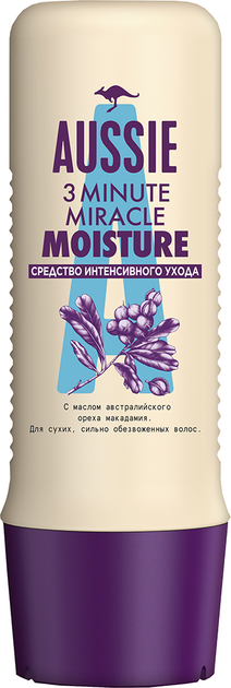 Бальзам-ополаскиватель Aussie Miracle Moist 250 мл (4084500617957 ...