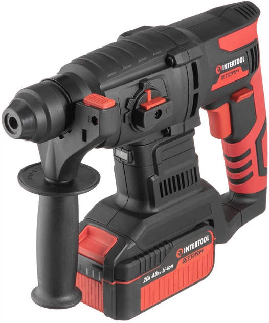 Перфоратор Intertool Storm SDS+ WT-0370 аккумуляторный с кейсом – фото, отзывы, характеристики в ...