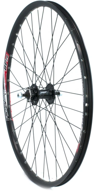 Колесо AlexRims переднее АЛ 26" DP-20, втулка Quando Черное (12057 ...