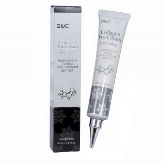 Коллагеновый осветляющий крем для кожи вокруг глаз 3W Clinic Collagen ...