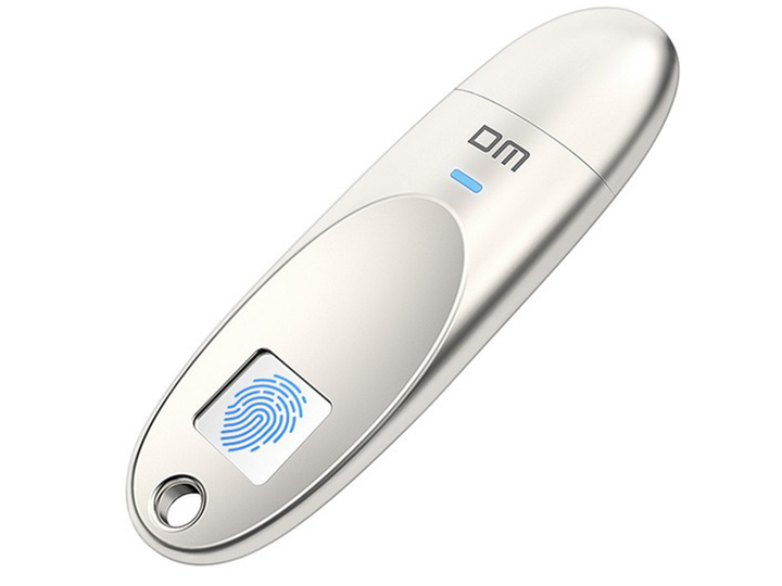 Флэшка BauTech DM PD062 с защитой отпечатком пальца 32GB Серебристый ...