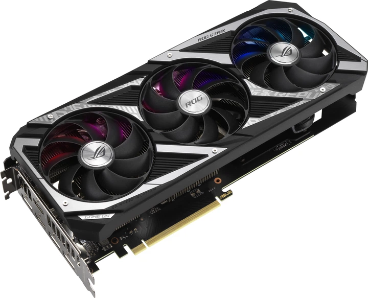 Видеокарта Asus PCI-Ex GeForce RTX 3060 ROG Strix Gaming OC V2 LHR 12GB ...