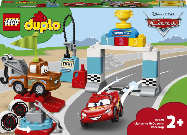 Конструктор LEGO DUPLO Машинки Гонки Молнии Маккуина 42 детали (10924 ...