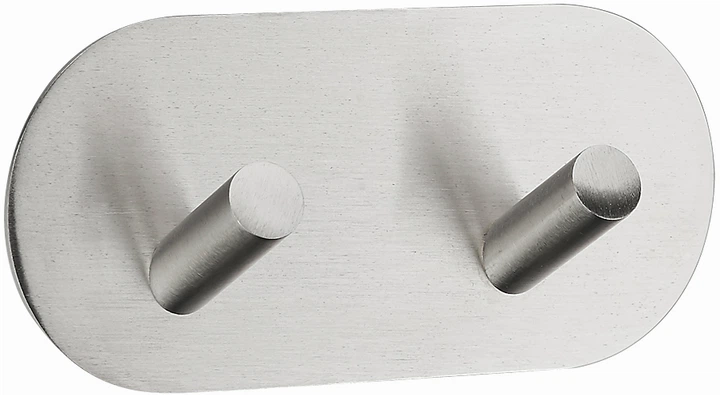 Крючок двойной клеящийся МВМ MY HOME HSS-504/2R SS Нержавеющая сталь – фото, отзывы ...