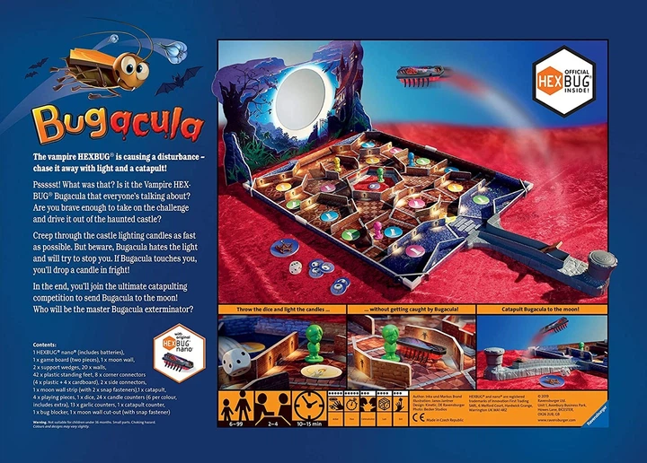 Настольная игра Ravensburger Bugacula Кукаракула (20540) – фото, отзывы ...