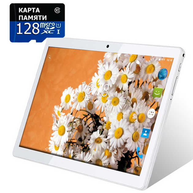 Планшет – телефон Hoozo X1001 Lite Full HD 32Gb LTE Silver + Карта пам ...