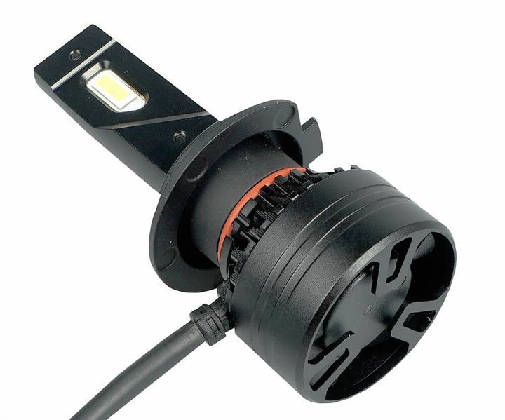 Светодиодные LED лампы Sigma X3 45W H7 CSP 12-24В Активное охлаждение ...