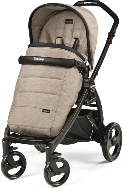 Универсальная коляска 3в1 Peg-Perego Book Plus Luxe Beige Бежево-синяя ...