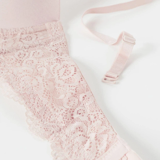 Бюстгальтер H&M 7228030-ACUH 80C Блідо-рожевий (3000003610166) – в інтернет-магазині ROZETKA ...