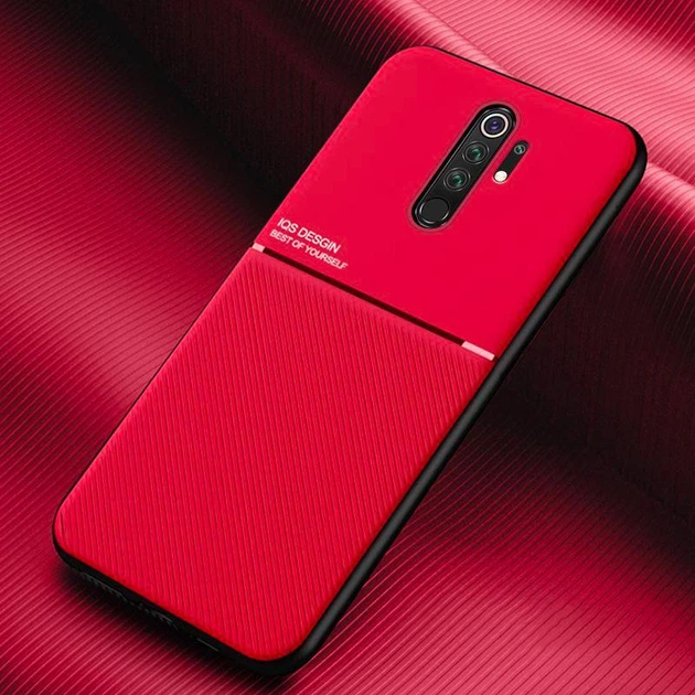 Силиконовый чехол IQS Design для Xiaomi Redmi Note 8 Pro Красный – фото ...