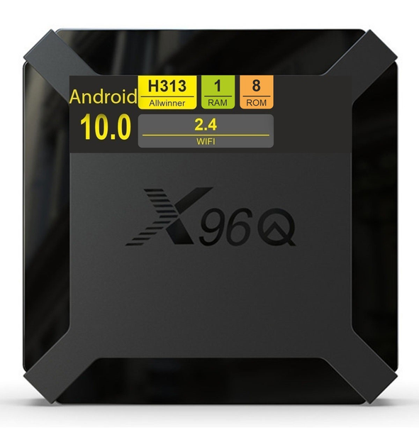 Смарт ТВ-приставка X96Q 1/8Гб H313 Smart TV Android 10 + Максимальный ...