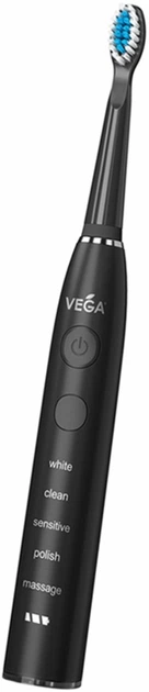 Електрична зубна щітка Vega VT-600 B (чорна) – фото, відгуки, характеристики в інтернет-магазині ...