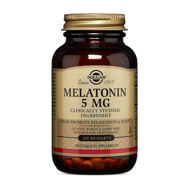 Мелатонин Solgar Melatonin 5 mg (120 nuggets) – фото, отзывы ...