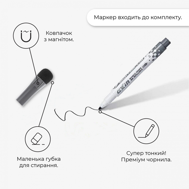 Магнітний планер на холодильник "Family Planner" ProPlans – купити ...