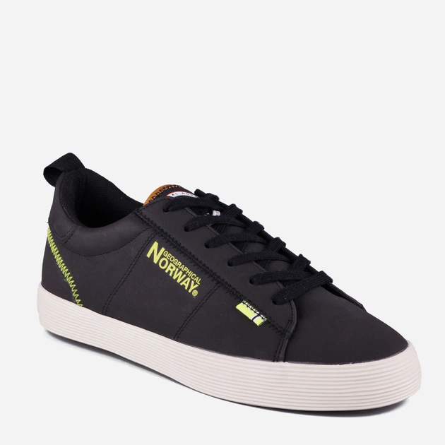 Мужские кеды низкие Geographical Norway GNM21102-01 41 Black ...