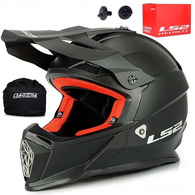 Мотошлем LS2 MX437 FAST matt black размер XL – фото, отзывы ...