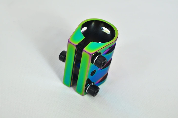 Хомут Explore для трюкового самоката разноцветный неохром HIC – низкие ...